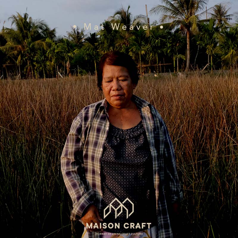 Surrounded by Woven Mats - Maisoncraft